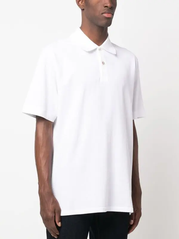LANVIN Short-sleeve Cotton Polo Shirt