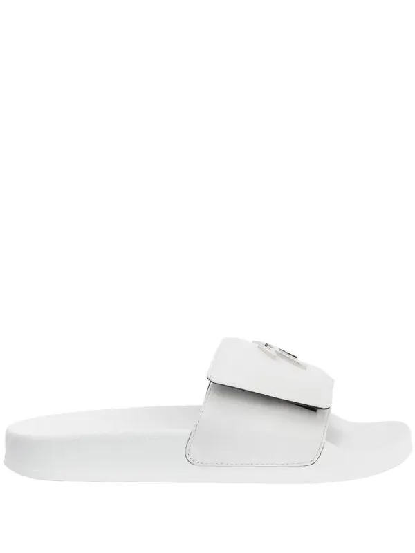 GIUSEPPE ZANOTTI Brett Slides - White