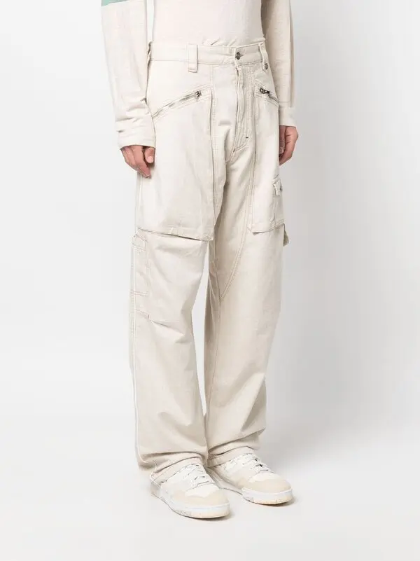 MARANT Parker Straight-leg Jeans - Neutrals