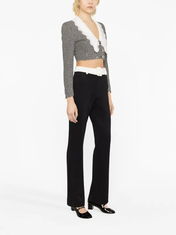 Viktor & Rolf Buckle Straight-leg Trousers - Black
