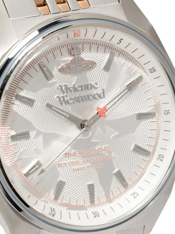 Vivienne Westwood Lady Sydenham Stainless-Steel Watch In Silver