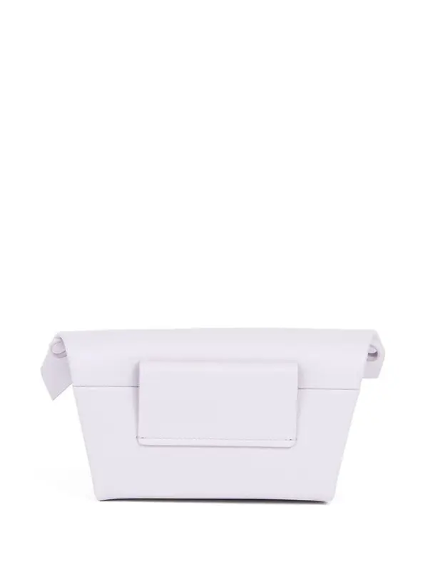 MAISON MARGIELA Medium Snatched Classique Clutch - Purple