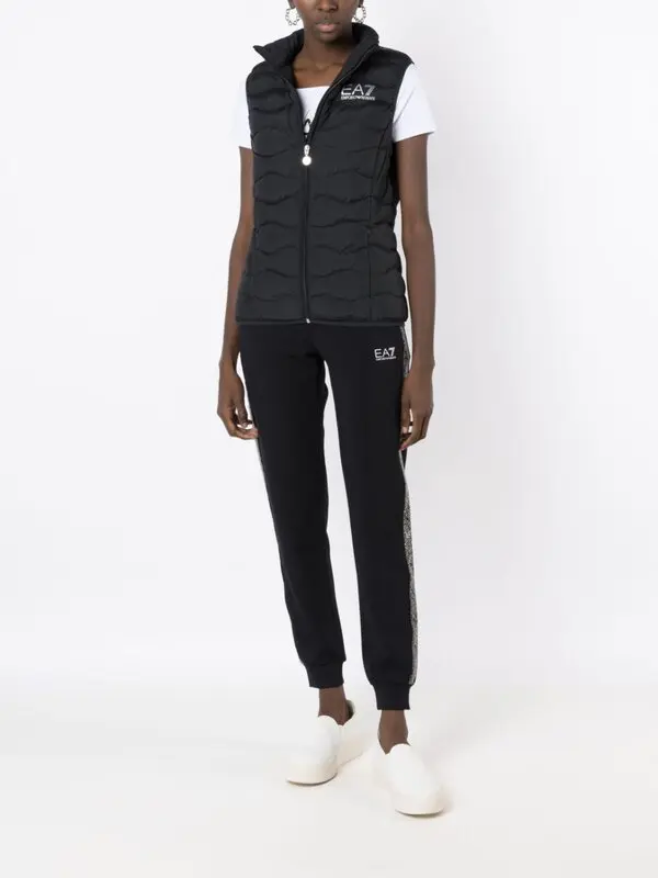EA7 Core Padded Gilet - Black