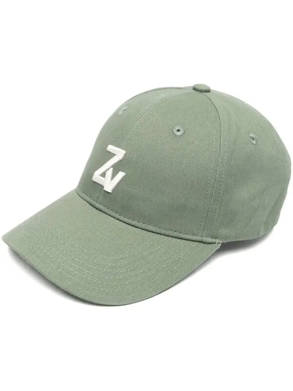 Zadig&Voltaire Embroidered Logo Baseball Cap - Green
