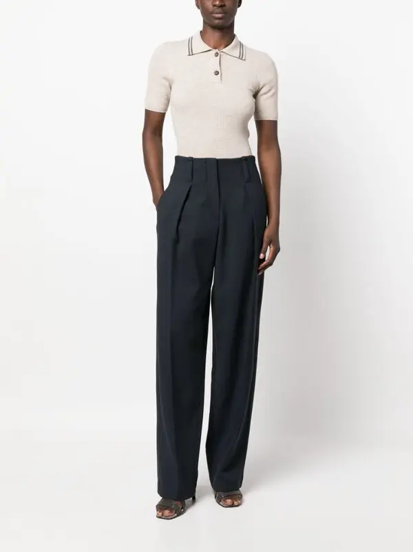 Brunello Cucinelli High-waist Pleated Trousers