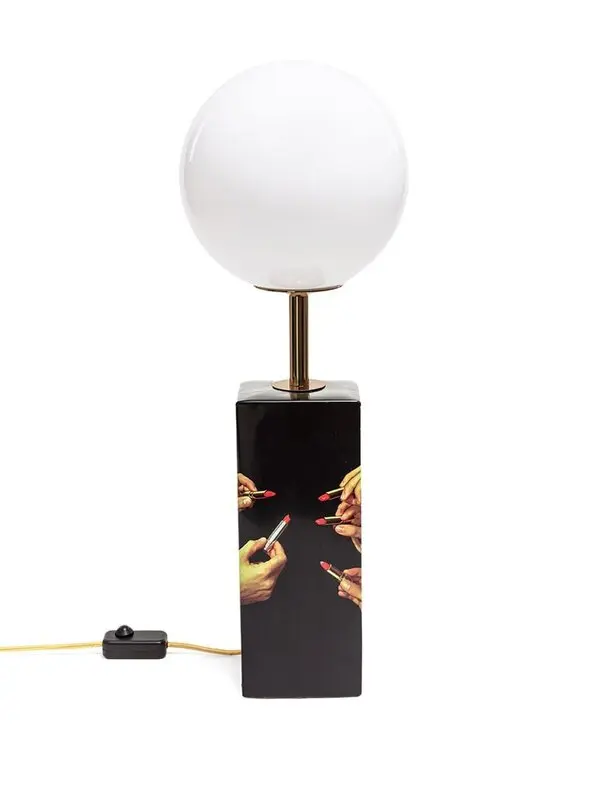 SELETTI Lipsticks Us Plug Table Lamp - Black