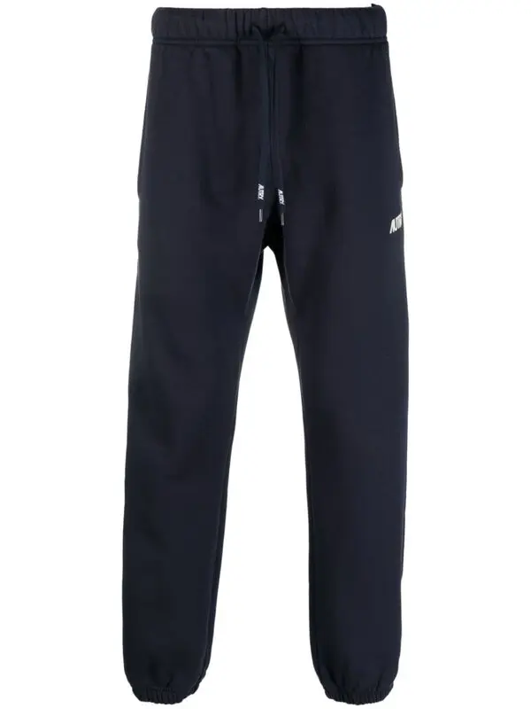 AUTRY Logo-appliqué Track Trousers - Blue