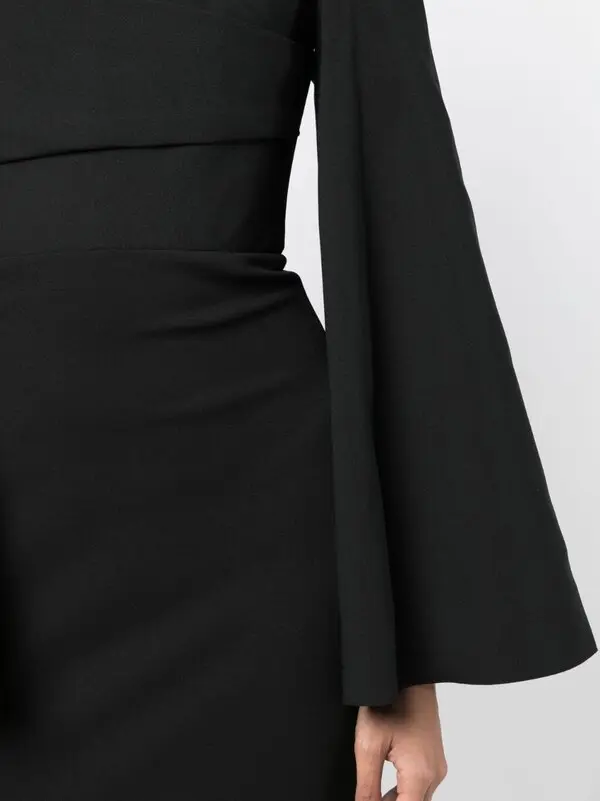 slim fit dress slacks Hecate Lace Maxi Dress [B]