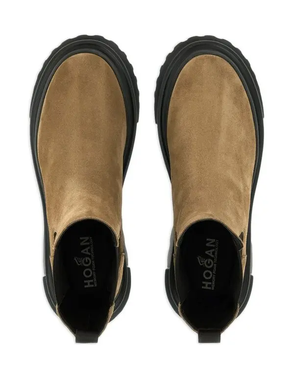 Hogan Chunky-sole Suede Chelsea Boots