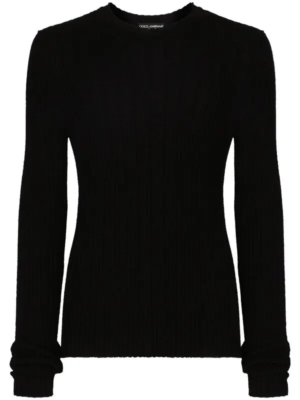 Dolce & Gabbana Crew-neck Jumper - Black