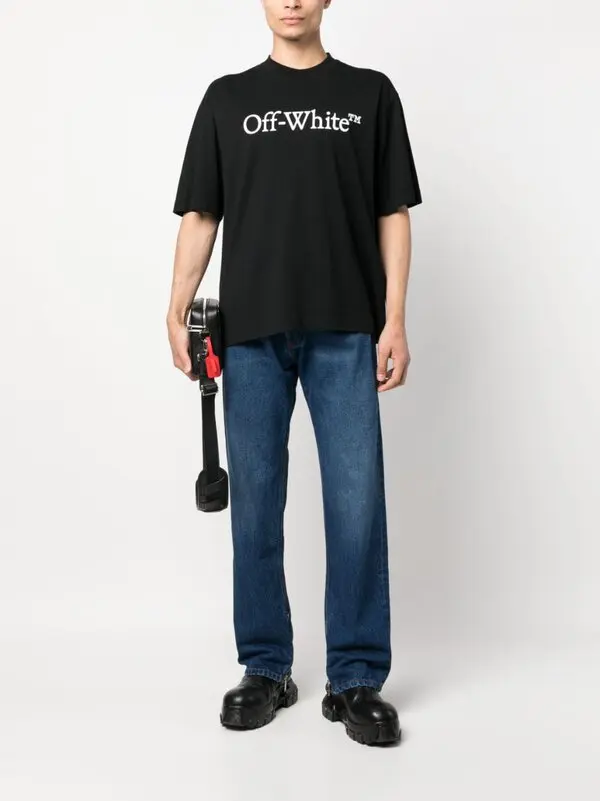 Off-White Skate Zip-detail Jeans - Blue