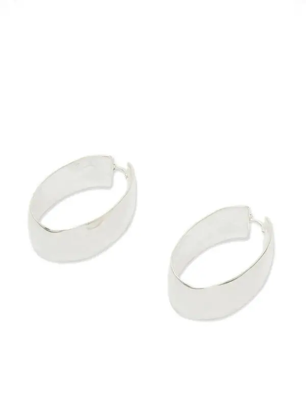 JIL SANDER Hoop Earrings