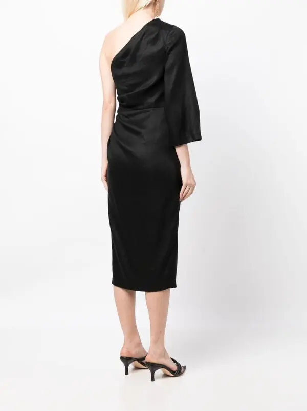 Veronica Beard Patsy Asymmetric Midi Dress