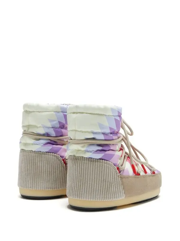 Moon Boot Kaleidoscope Padded Lace-up Boots