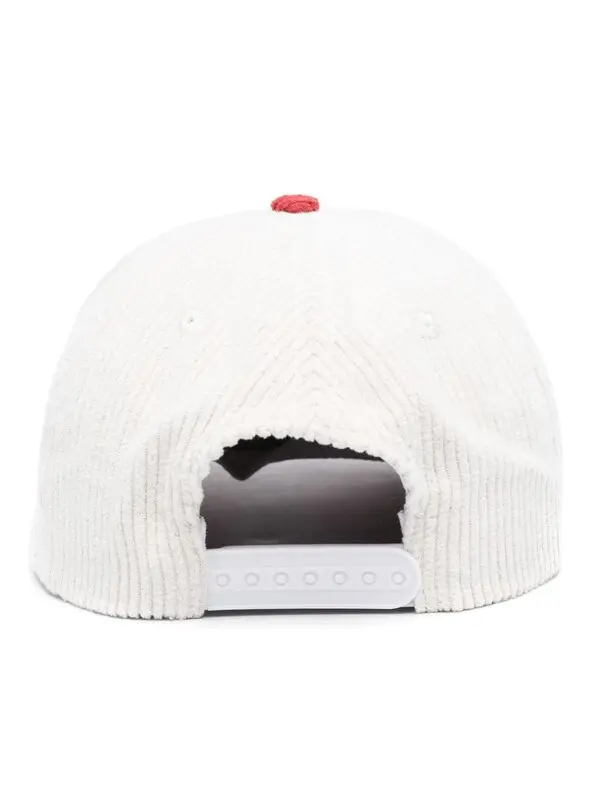 SPORTY & RICH Embroidered-logo Twill Cap