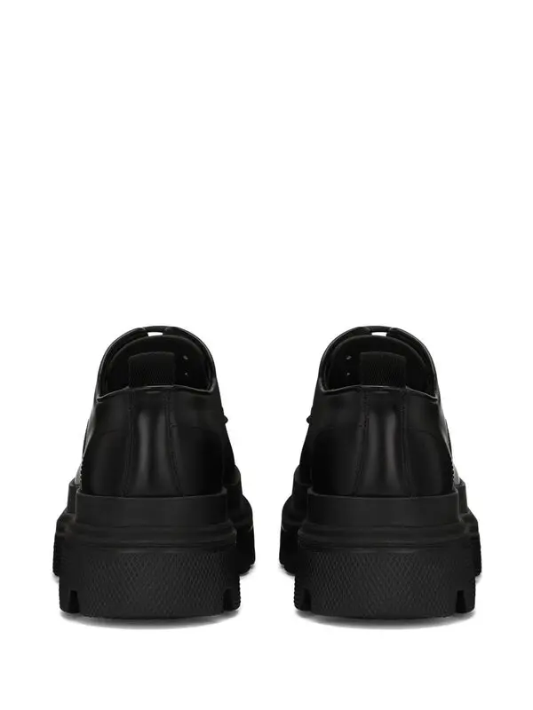 Dolce & Gabbana Platform Leather Derby Shoes