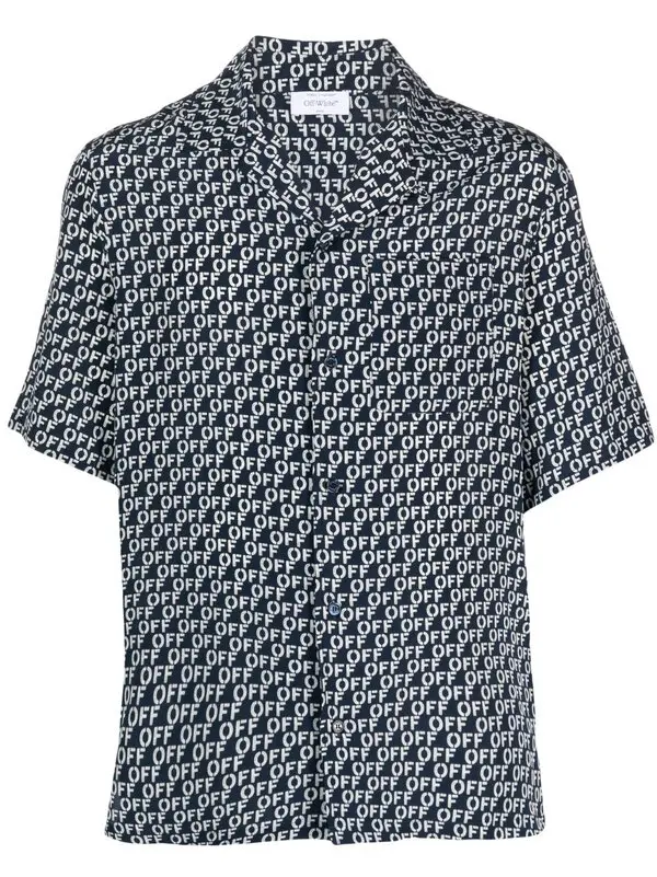 Off-White Logo-print Short-sleeve Shirt