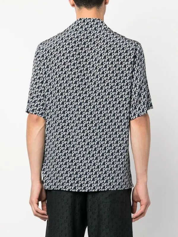 Off-White Logo-print Short-sleeve Shirt