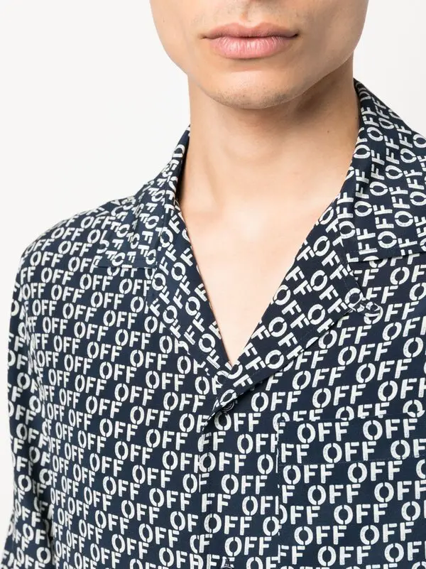 Off-White Logo-print Short-sleeve Shirt