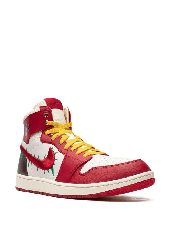 JORDAN Air 1 Zoom Cmft 2 A Rose From Harlem Sneakers - White
