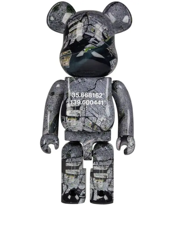 MEDICOM TOY X Benjamin Grant Tokyo Be@rbrick 1000% Figure - Black