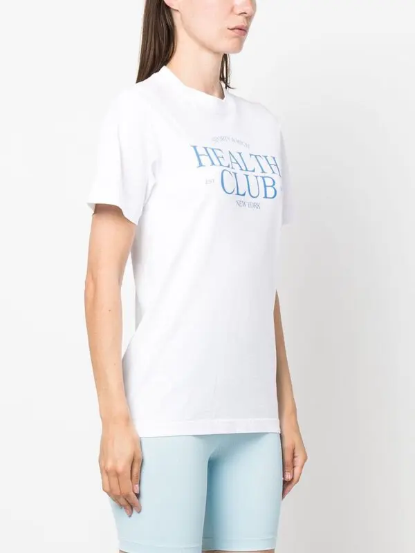 Sporty & Rich Logo-print T-shirt