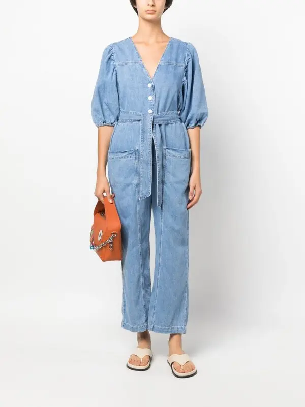 white christmas dresses Denim Dress Light Blue Denim / S main image 0