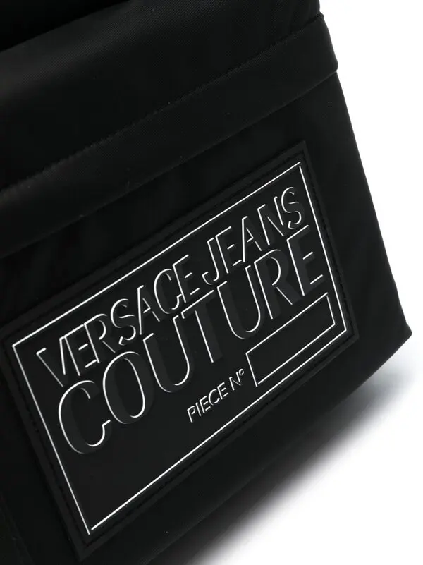Versace Logo-patch Backpack