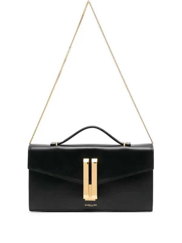 DEMELLIER Vancouver Leather Tote Bag - Black