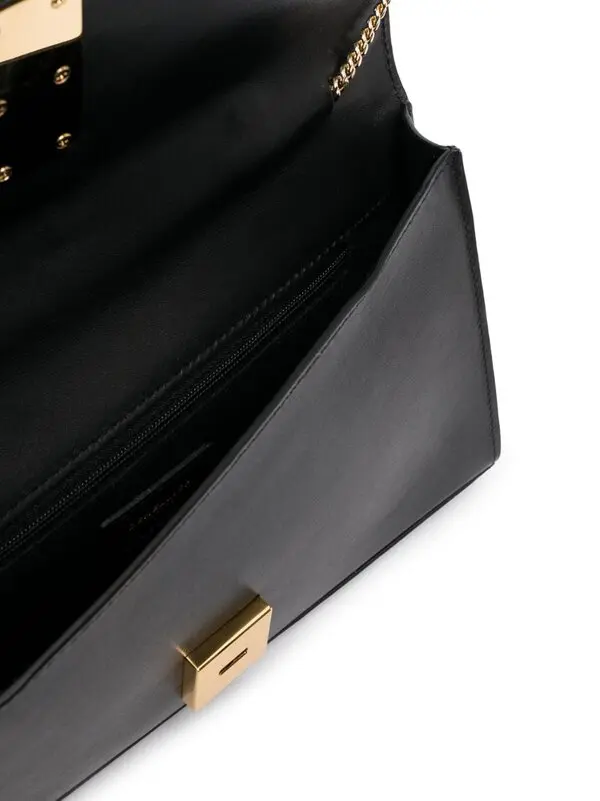 DEMELLIER Vancouver Leather Tote Bag - Black