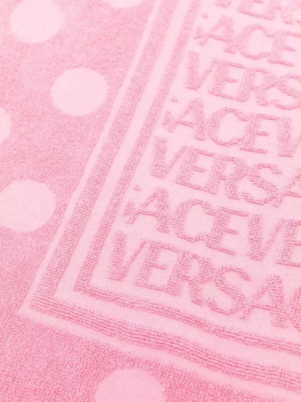 Versace Logo-print Towel