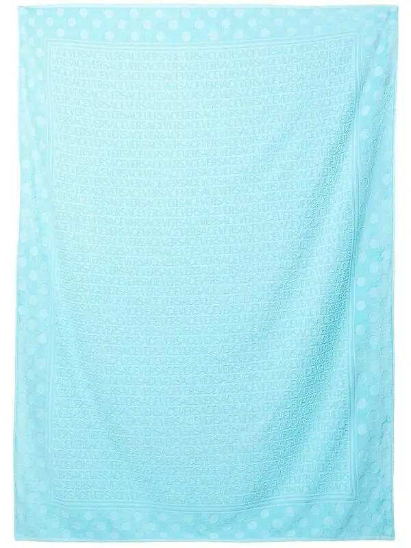 Versace Logo-print Towel