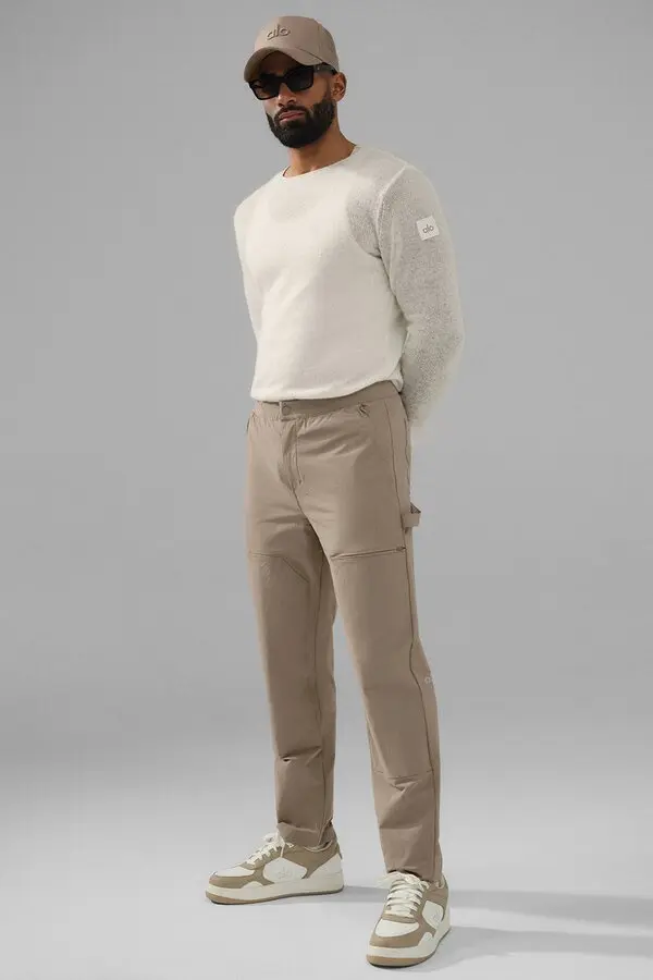 Alo Yoga Co-op Carpenter Track Pants - Gravel