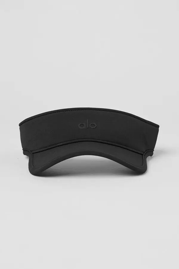 Alo Yoga Performance Eclipse Visor - Black
