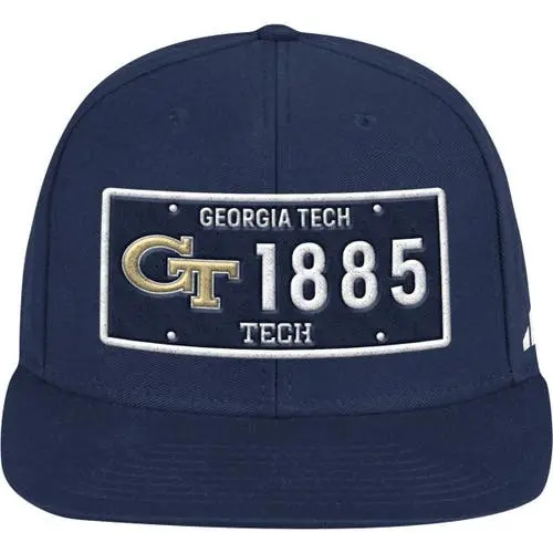 Adidas Georgia Tech Yellow Jackets Established Snapback Hat