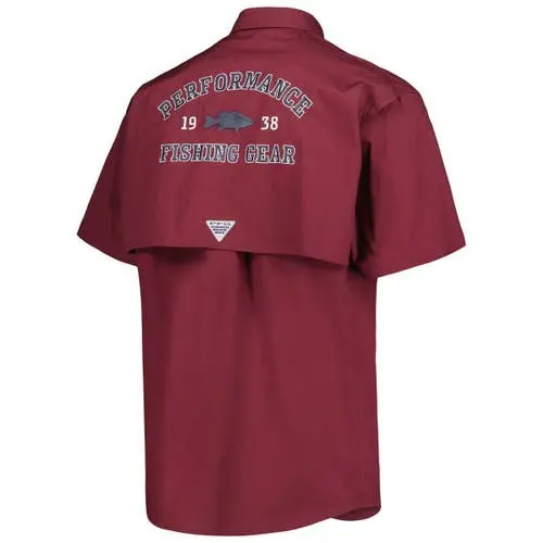Columbia Texas A&m Aggies Bonehead Button-up Shirt