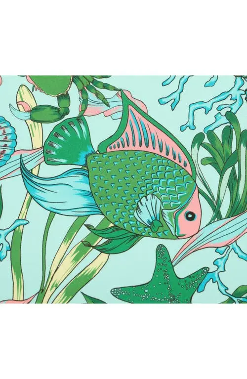 Kate Spade New York Under The Sea Silk Bandana Scarf