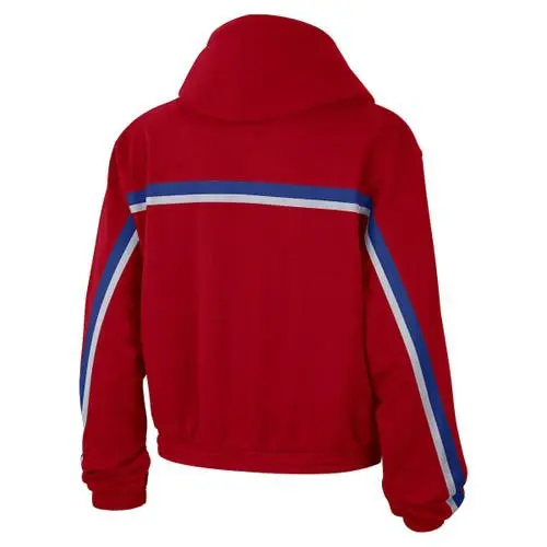 JORDAN BRAND Philadelphia 76ers Courtside Statement Edition Pullover Hoodie