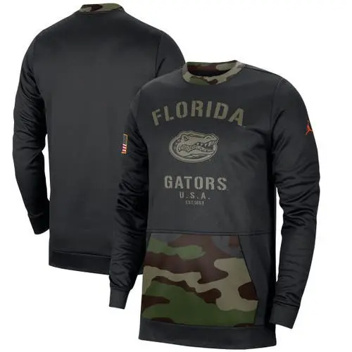 JORDAN BRAND Camo Florida Gators Military Appreciation Performance Pullover Sweatshirt