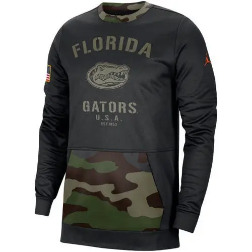 JORDAN BRAND Camo Florida Gators Military Appreciation Performance Pullover Sweatshirt