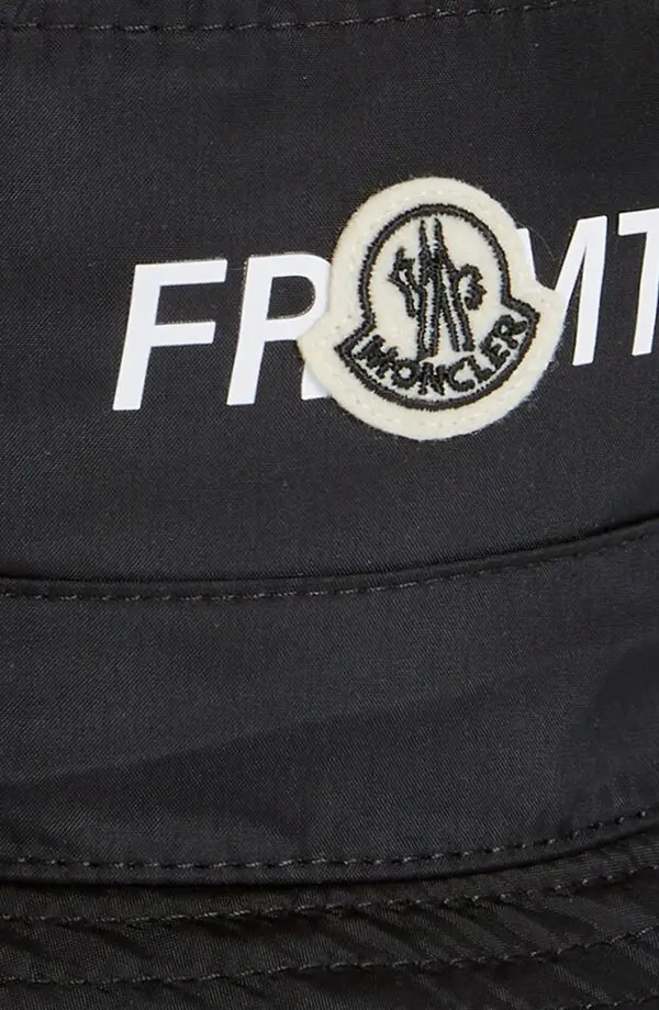 Moncler X Frgmt Logo Bucket Hat