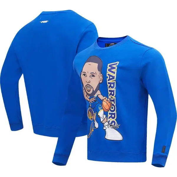 POST Pro Standard Stephen Curry Golden State Warriors Avatar Pullover Sweatshirt