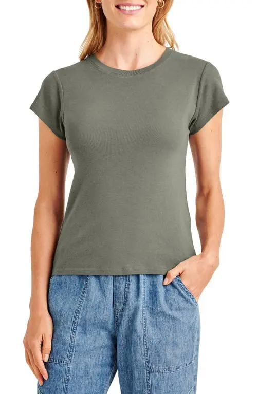 Splendid Faye Crewneck Tee - Soft Vob