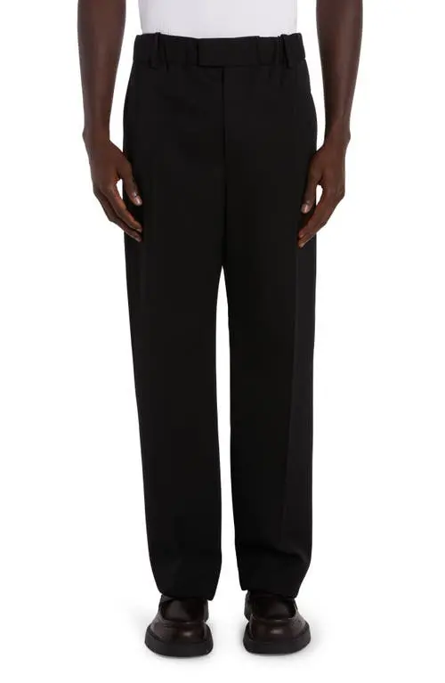 Bottega Veneta Grain De Poudre Satorial Wool Pants