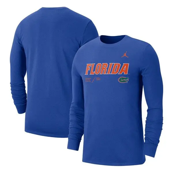 Jordan Brand Florida Gators Team Practice Performance Long Sleeve T-shirt