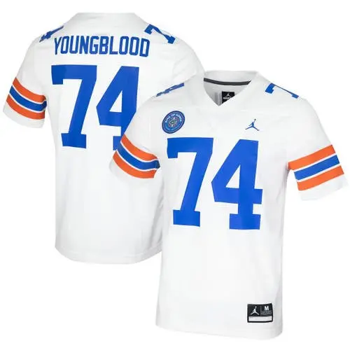 JORDAN BRAND Jack Youngblood Florida Gators Ring Of Honor Replica Jersey - White