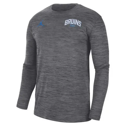 JORDAN BRAND Ucla Bruins Velocity Performance Long Sleeve T-shirt