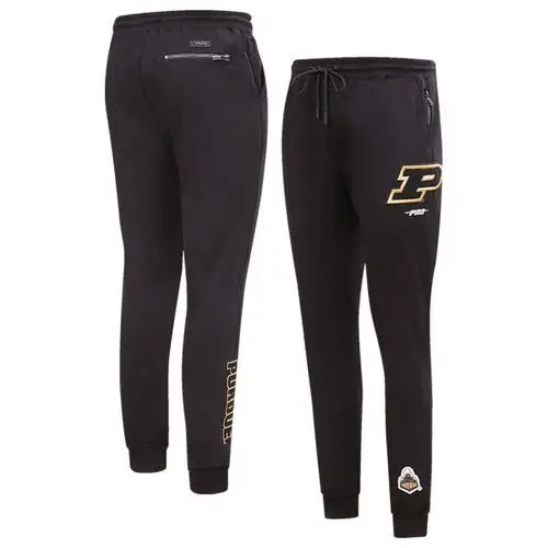 PRO STANDARD Purdue Boilermakers Classic Dk Jogger Pants - Black