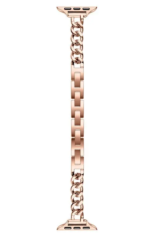 POSH TECH The Stainless Steel Apple Watch Band - Rose Gold