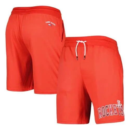 Tommy Hilfiger Houston Rockets Mike Mesh Basketball Shorts